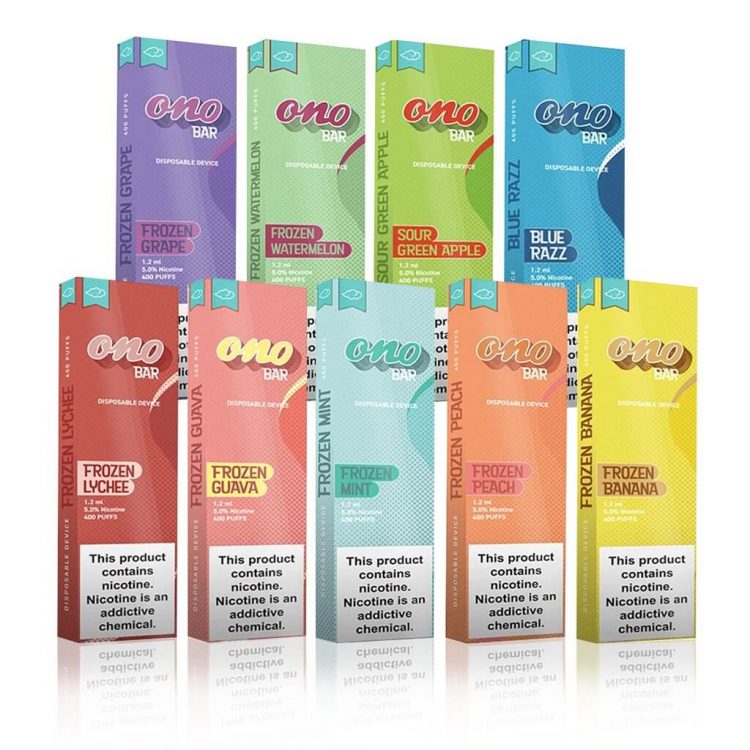ONO BAR DISPOSABLE VAPE DEVICE E-JUICE BY ONE UP VAPOR USA – BIGVAPORPK